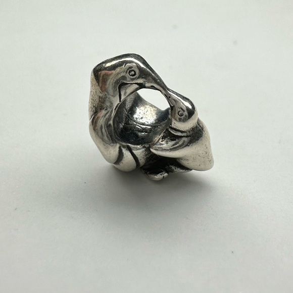 Trollbeads | Jewelry | Authentic Trollbead Mama Penguin And Baby | Poshmark